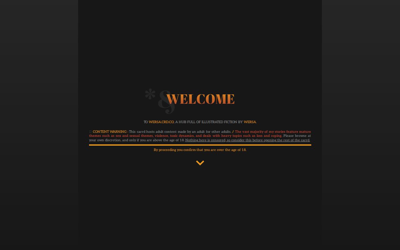 WERSA’S FANFICTION RESOURCES